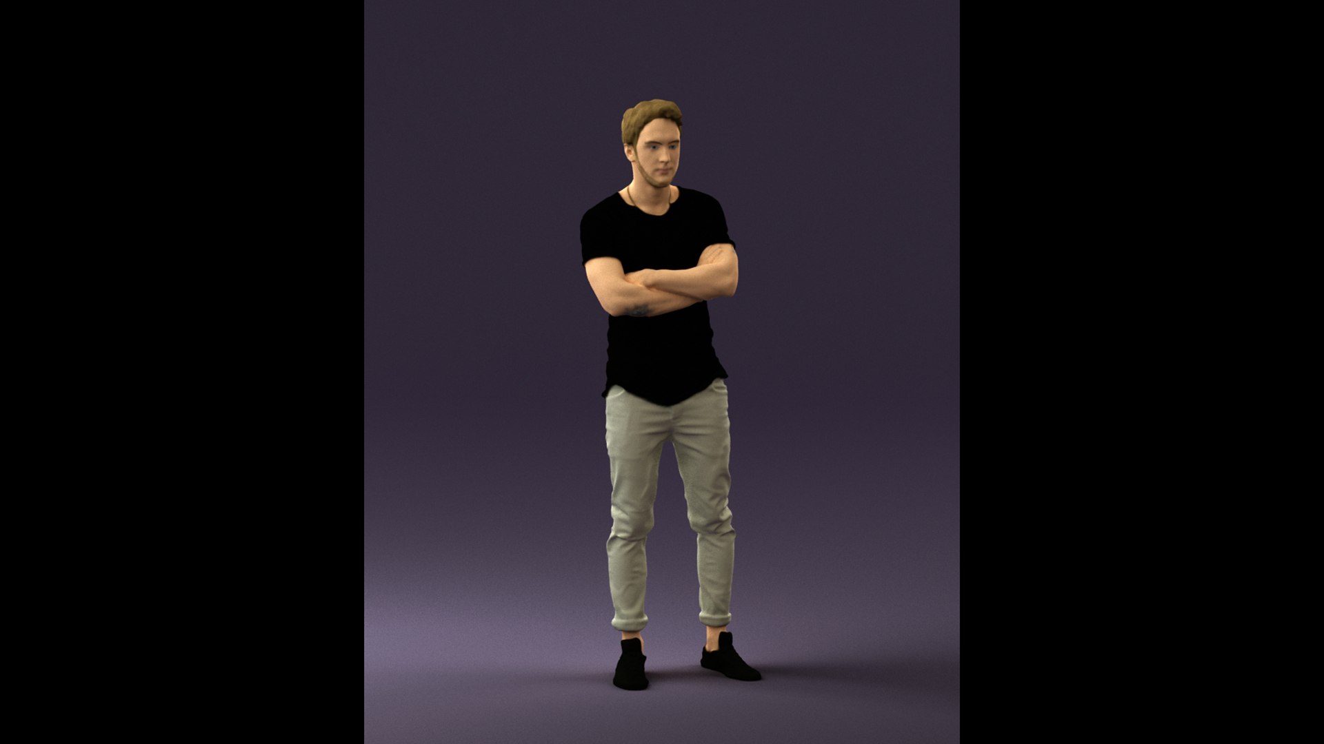 Scanned Realistic Human 3D Model - TurboSquid 1702094