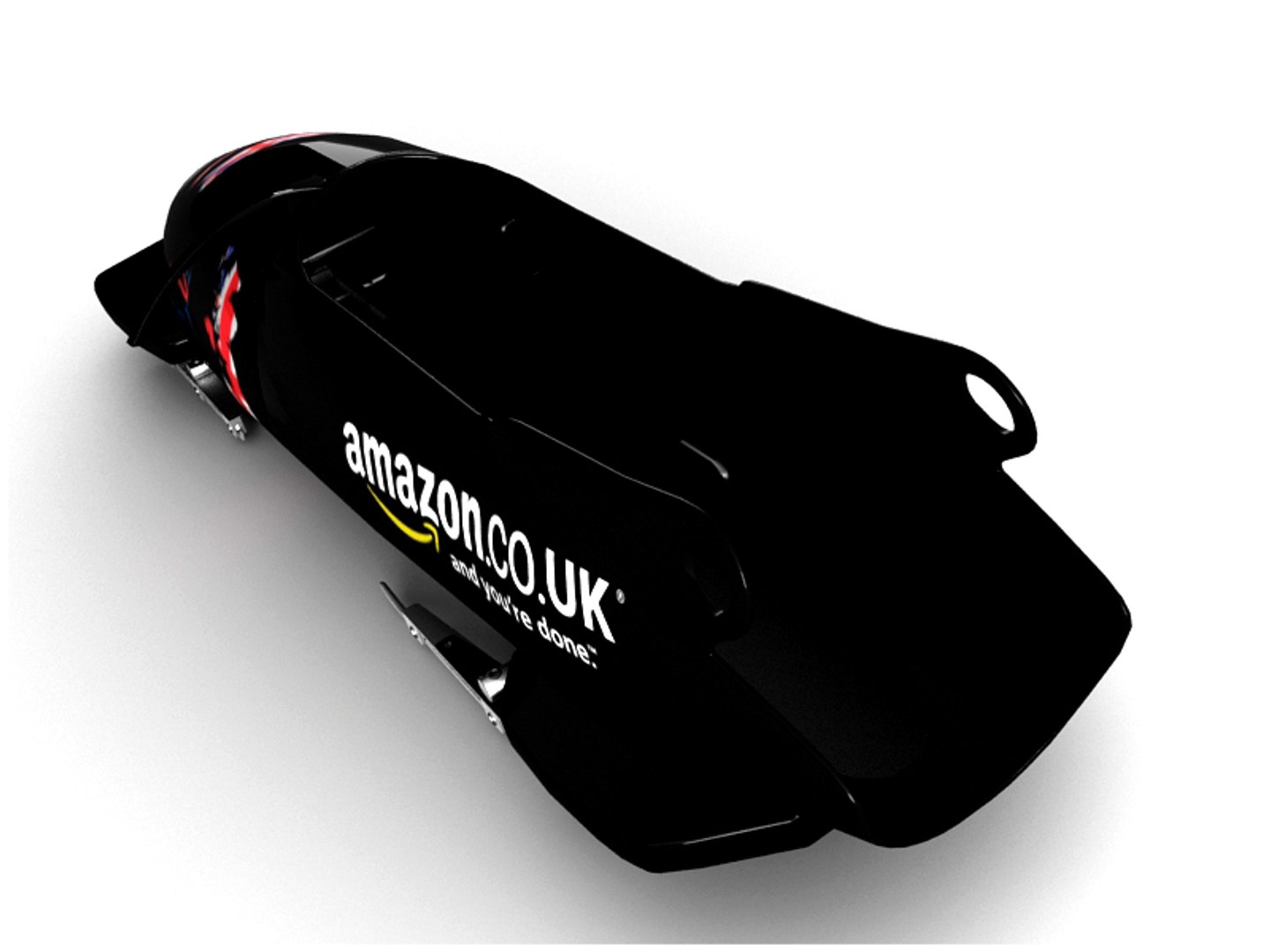 Bobsleigh Sled - Uk Obj