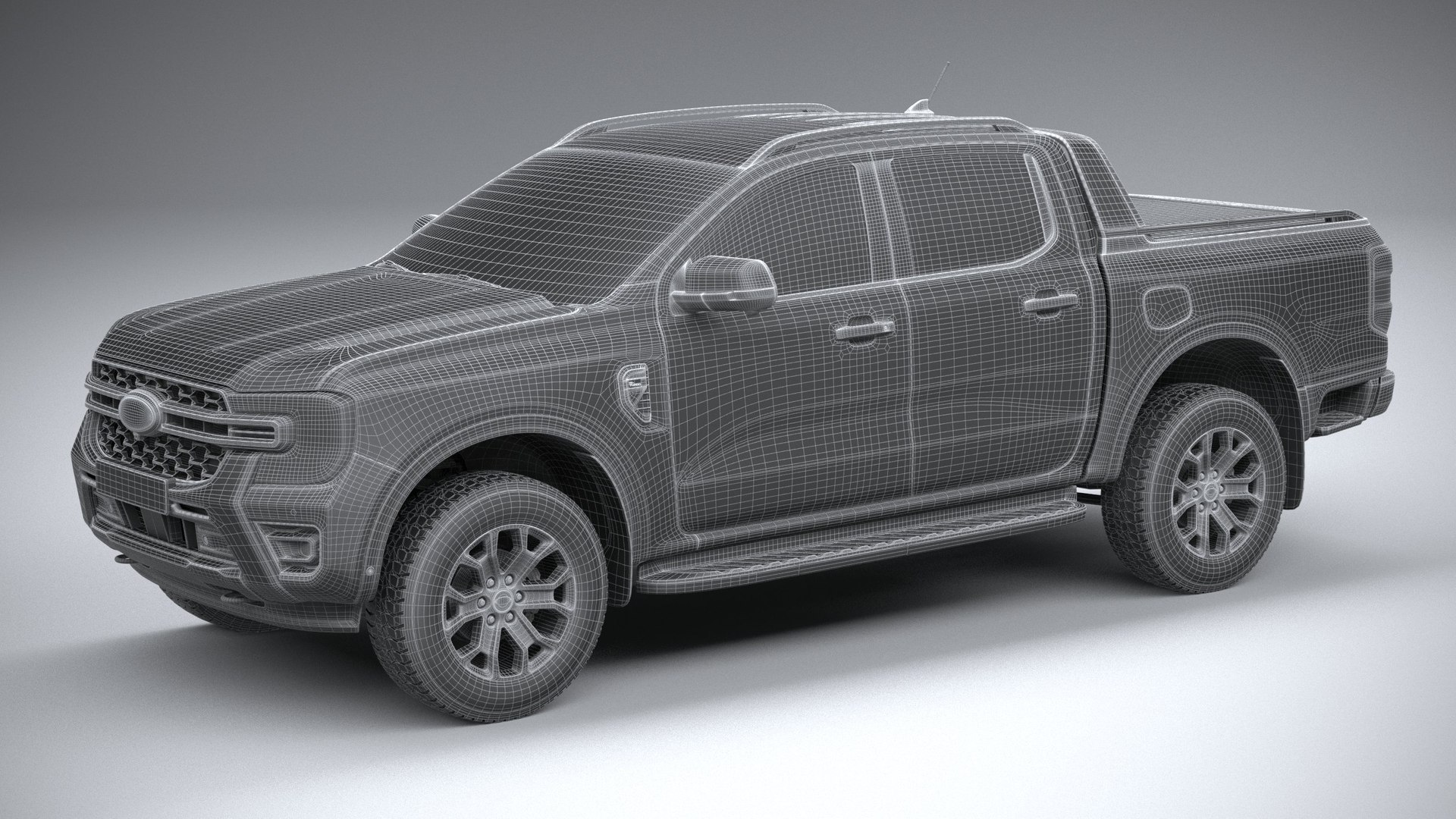 Ford Ranger Wildtrak 2023 3D model - TurboSquid 2056608