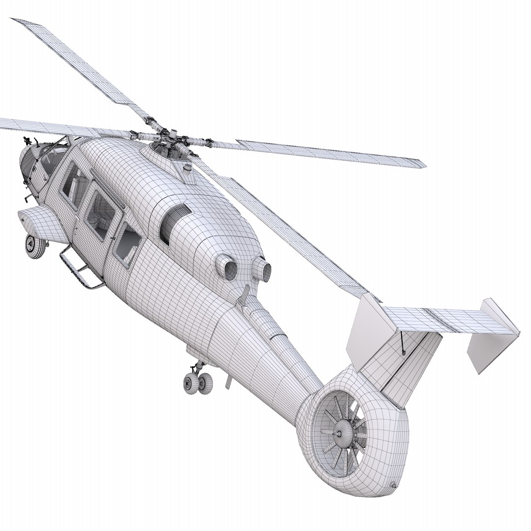 Kamov Ka-62 3d Max