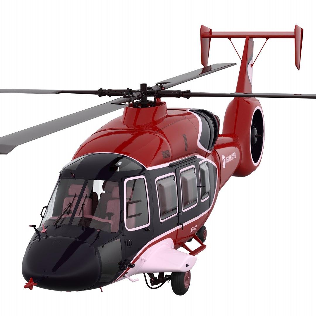 Kamov Ka-62 3d Max