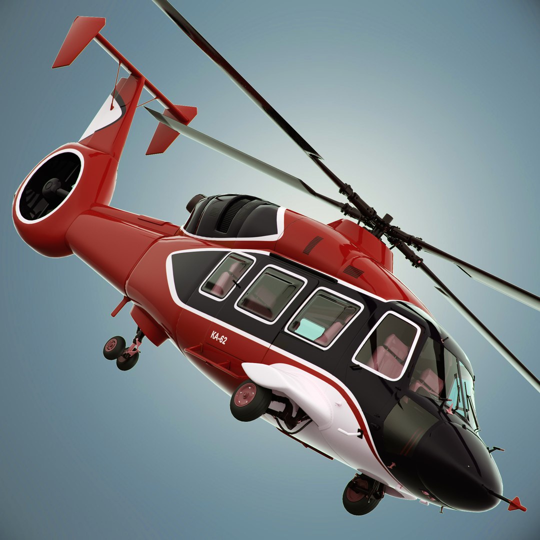 Kamov Ka-62 3d Max