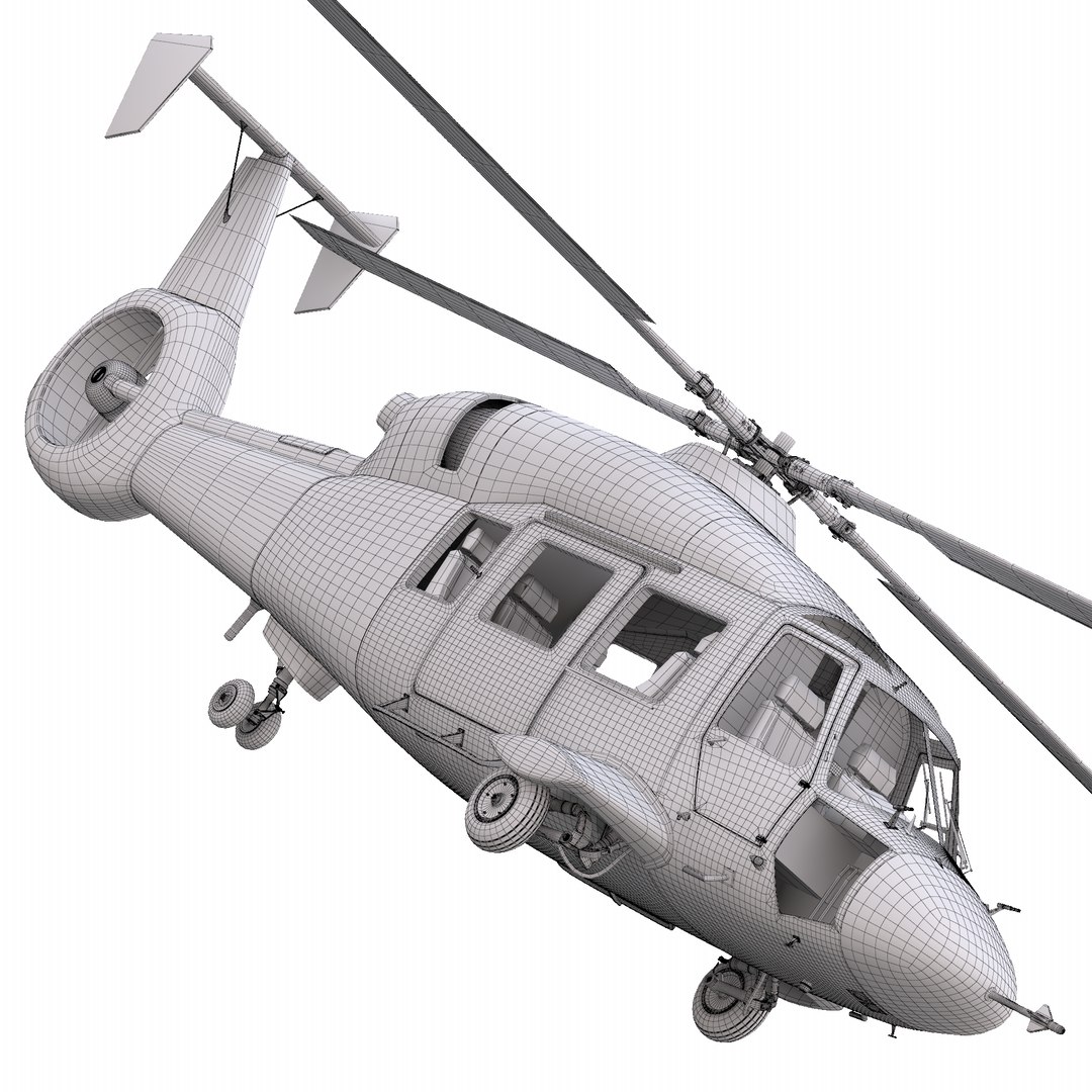 Kamov Ka-62 3d Max