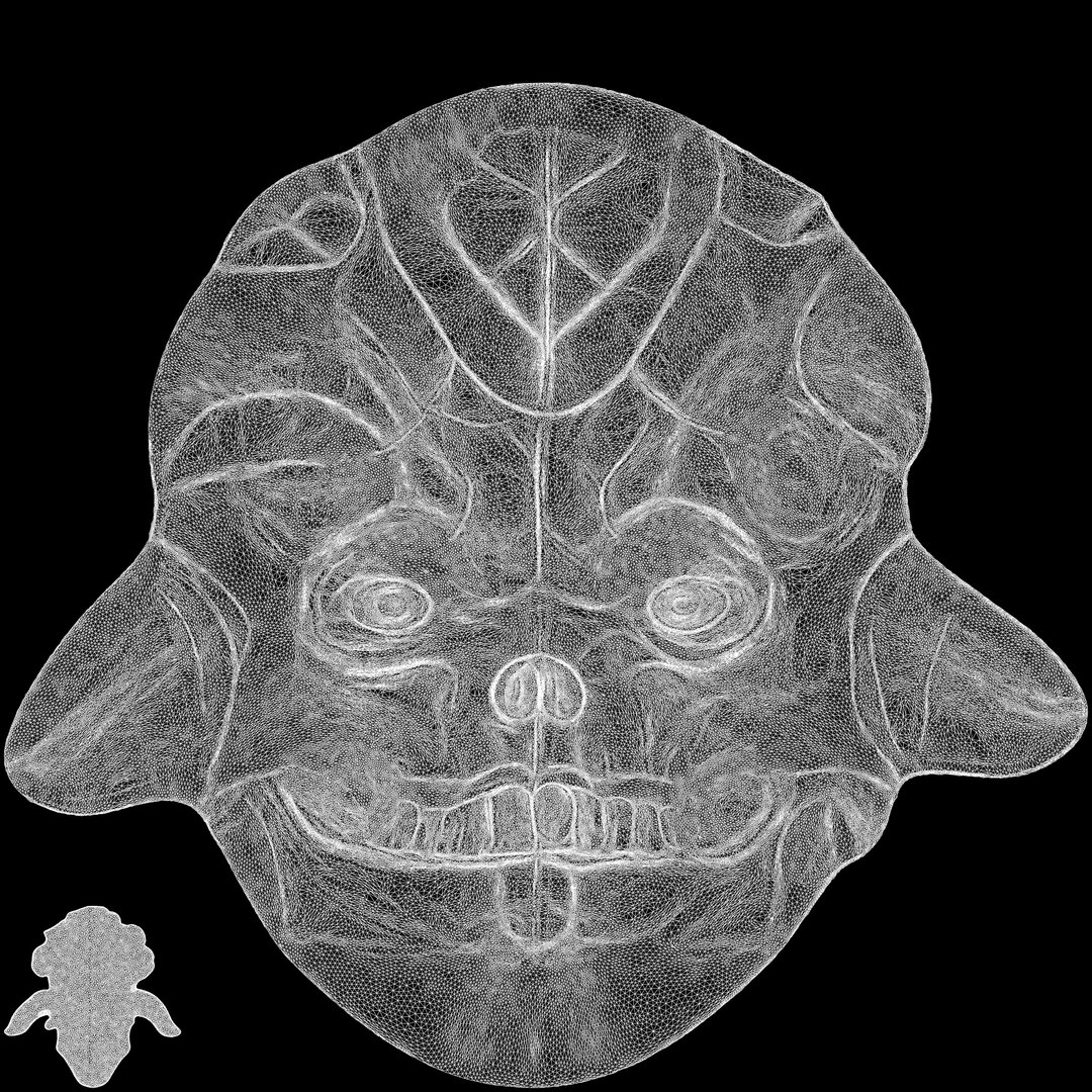 4 Monster Skull Reliefs 3D Model - TurboSquid 2284245