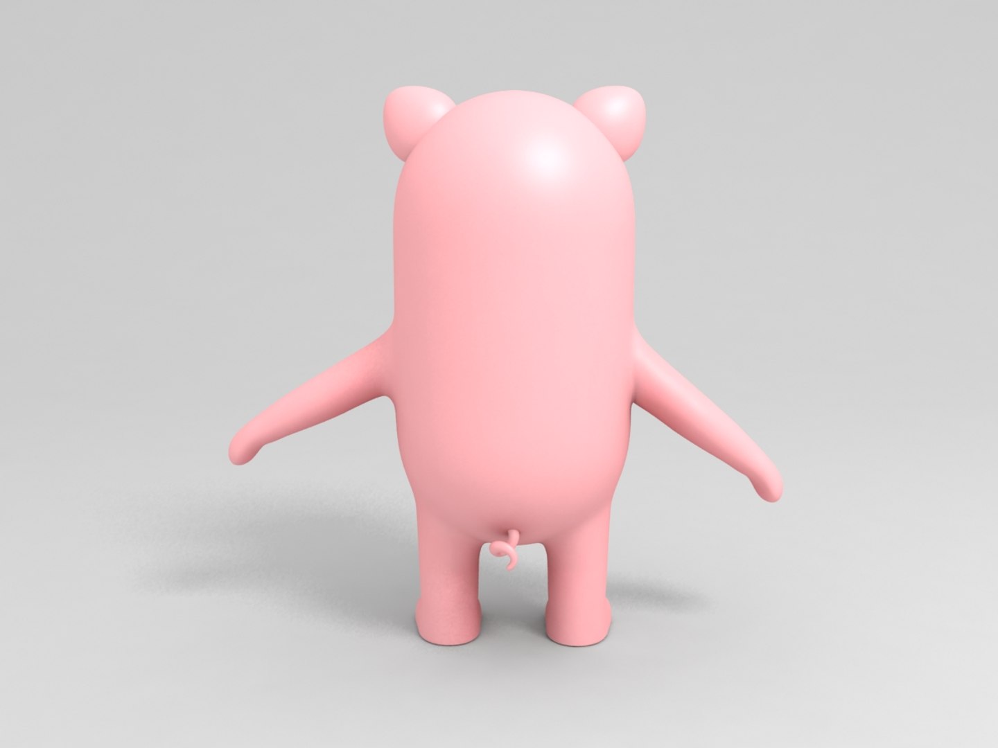 Pig Character Cartoon Model - TurboSquid 1266079