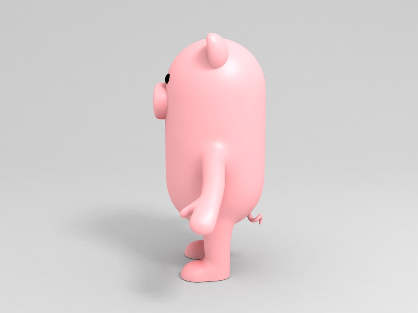 Pig Character Cartoon Model - TurboSquid 1266079