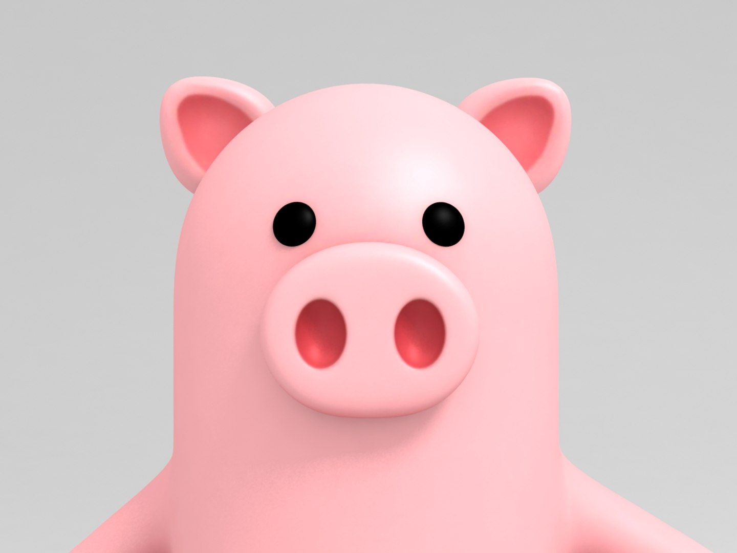 Pig Character Cartoon Model - TurboSquid 1266079