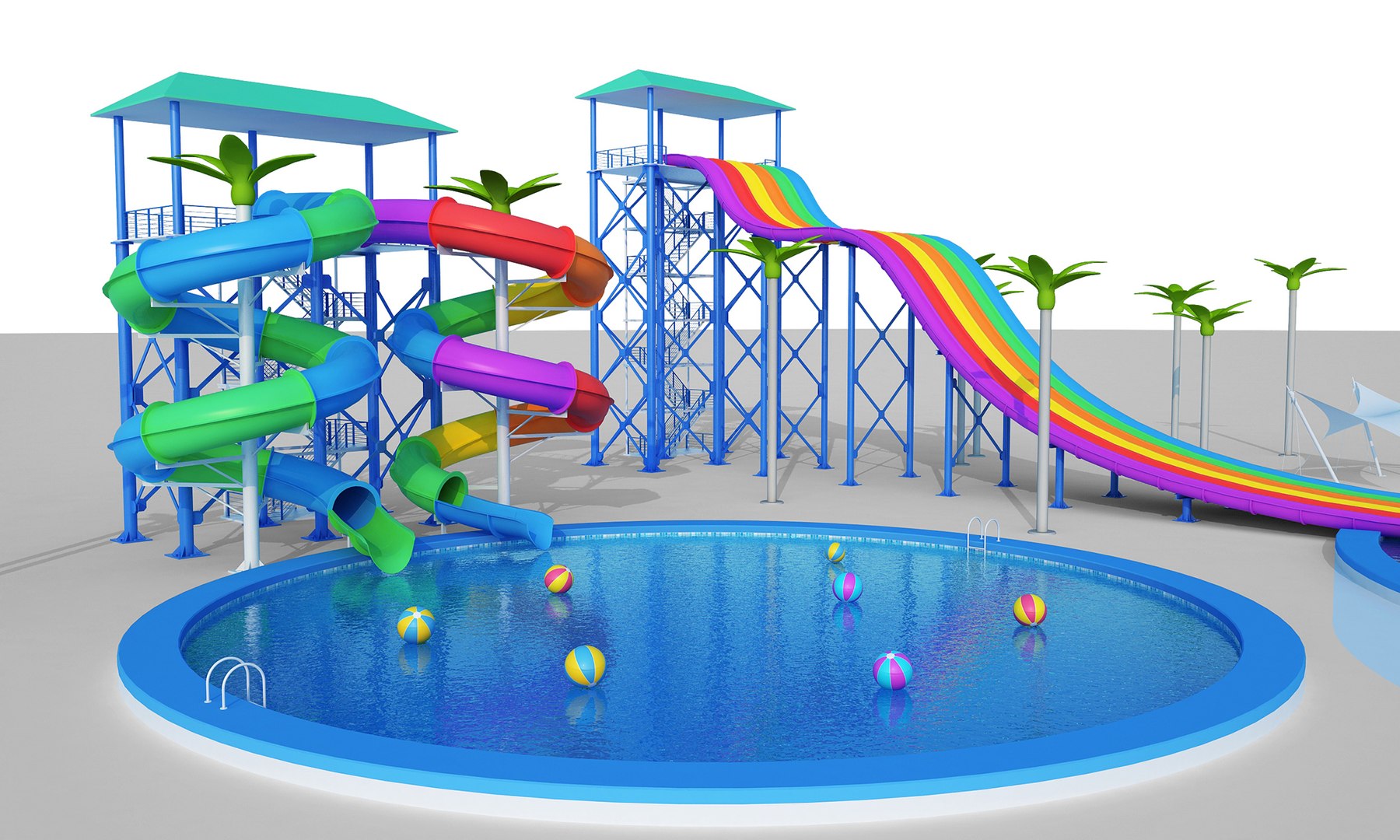 Pool Water Model - TurboSquid 1632208