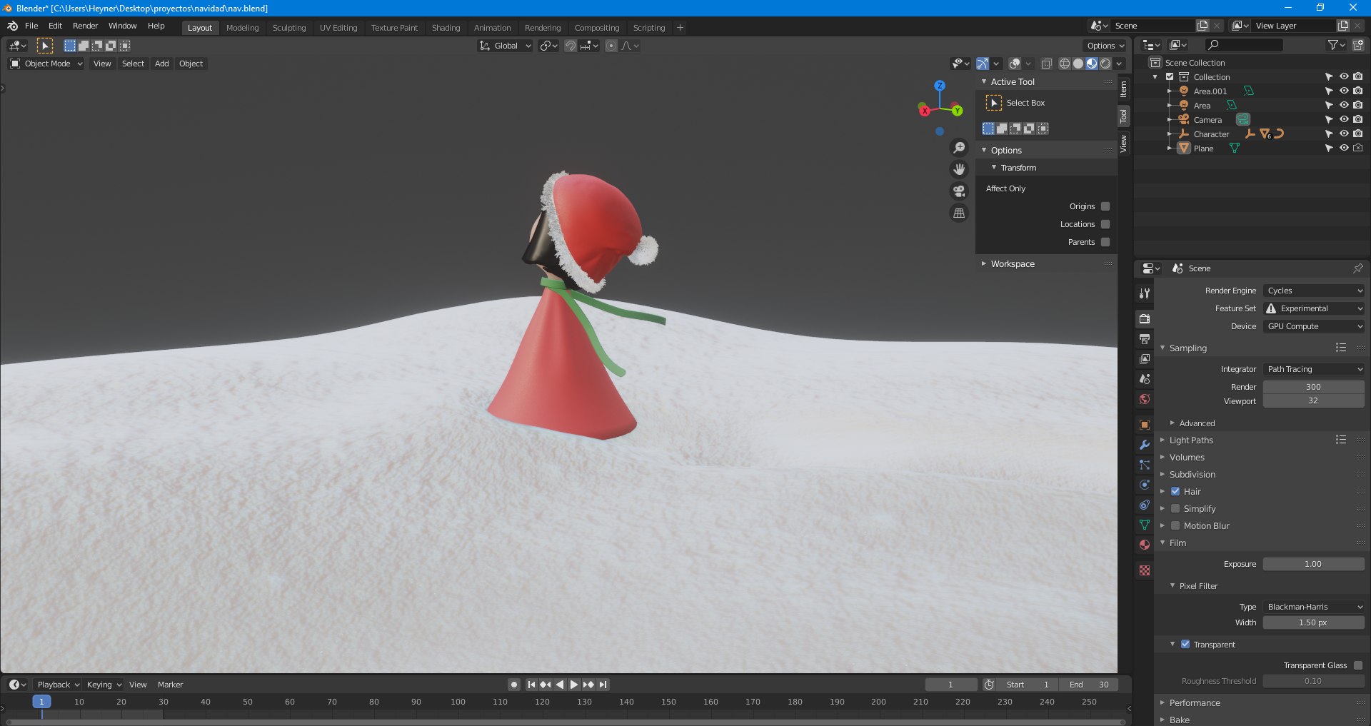 Free Christmas Character Model - TurboSquid 1485647