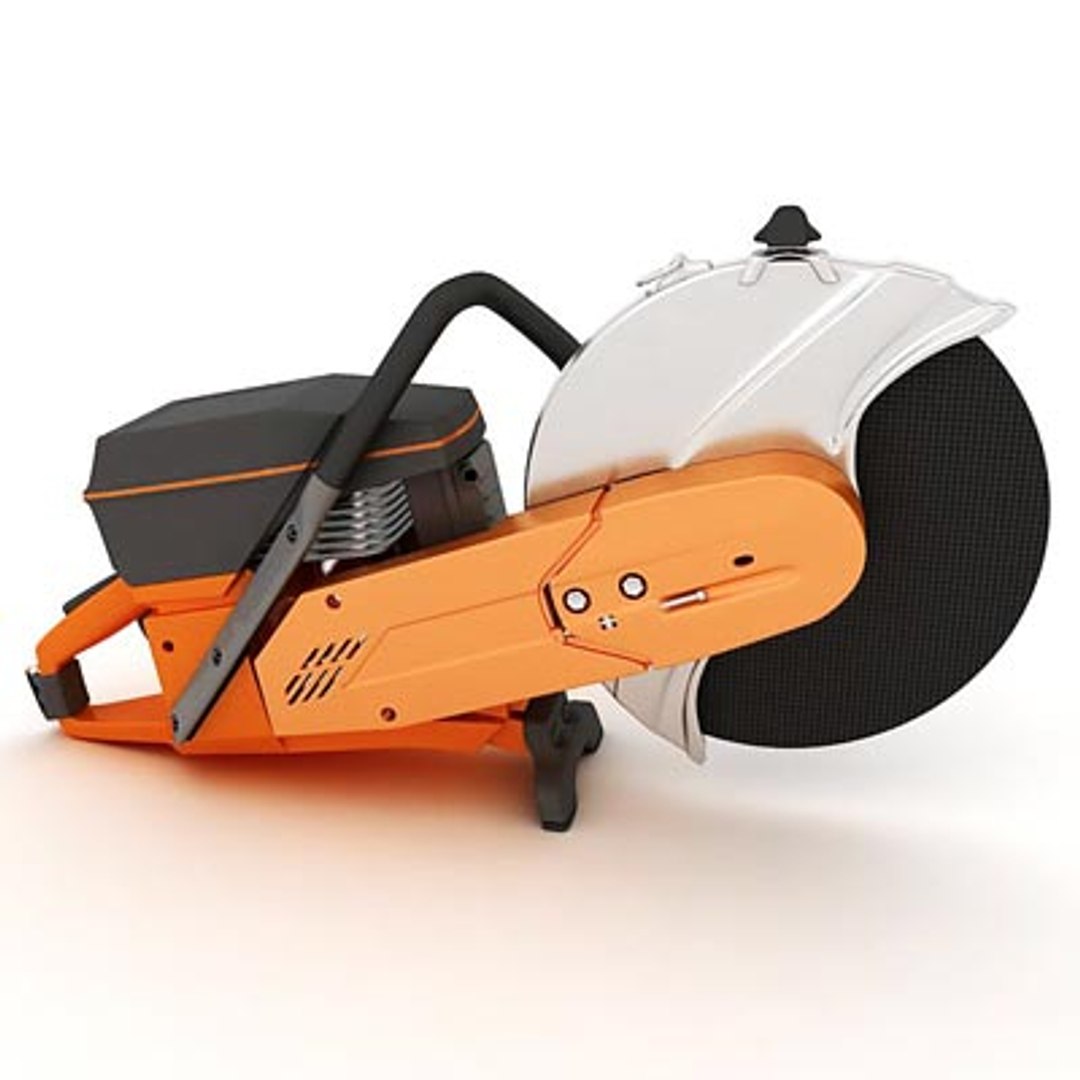 3d Circular Rescue Saw Model