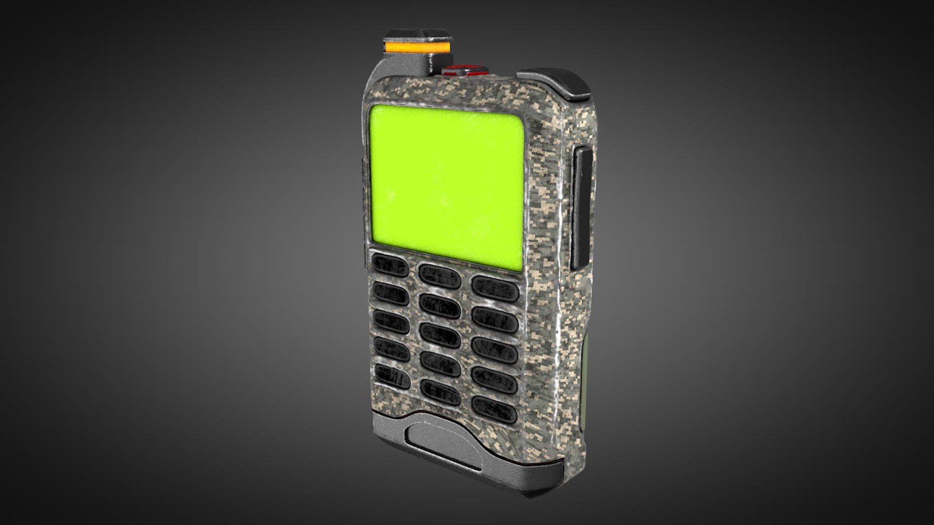 Military Versatile Handheld 3D Model - TurboSquid 1328129