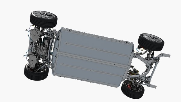 Tesla 3 chassis 3D model - TurboSquid 1666856