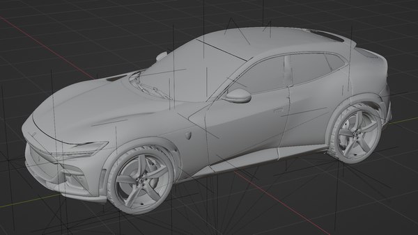 modelo 3d Ferrari Purosangue - TurboSquid 2289140