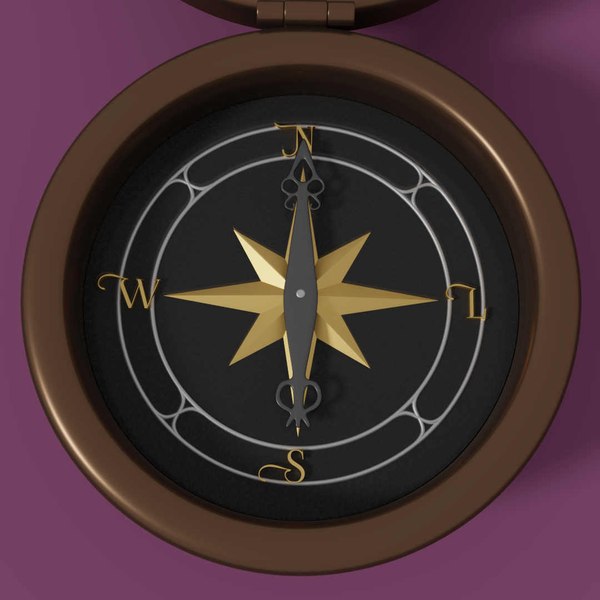 Compass model - TurboSquid 1250974