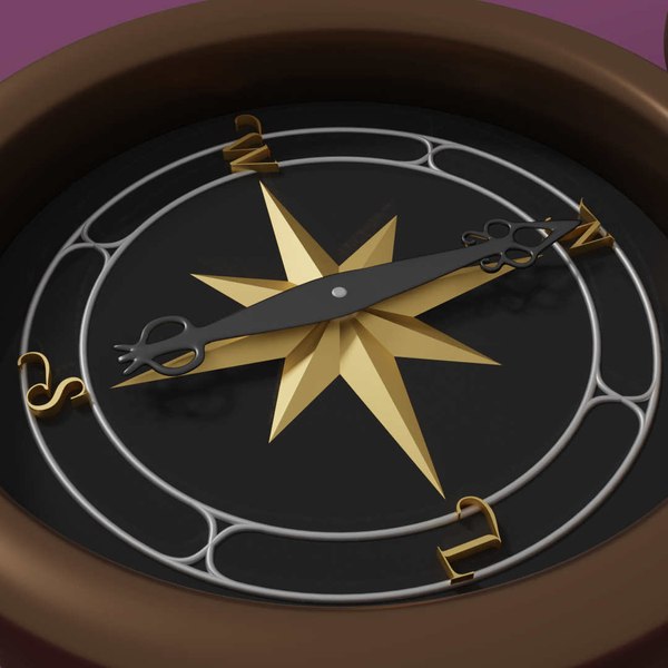 Compass model - TurboSquid 1250974