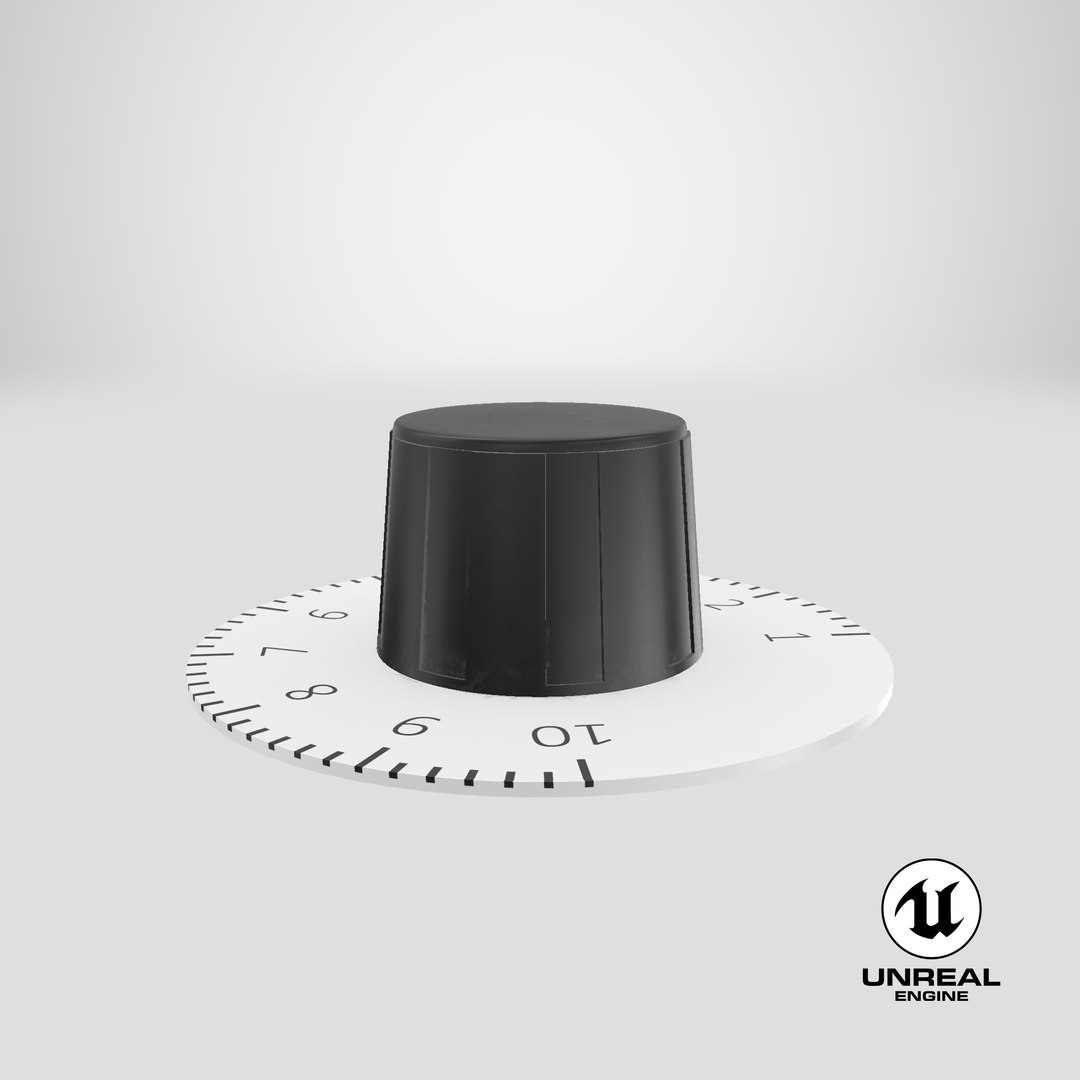 3D knob 02 10 model - TurboSquid 1202659