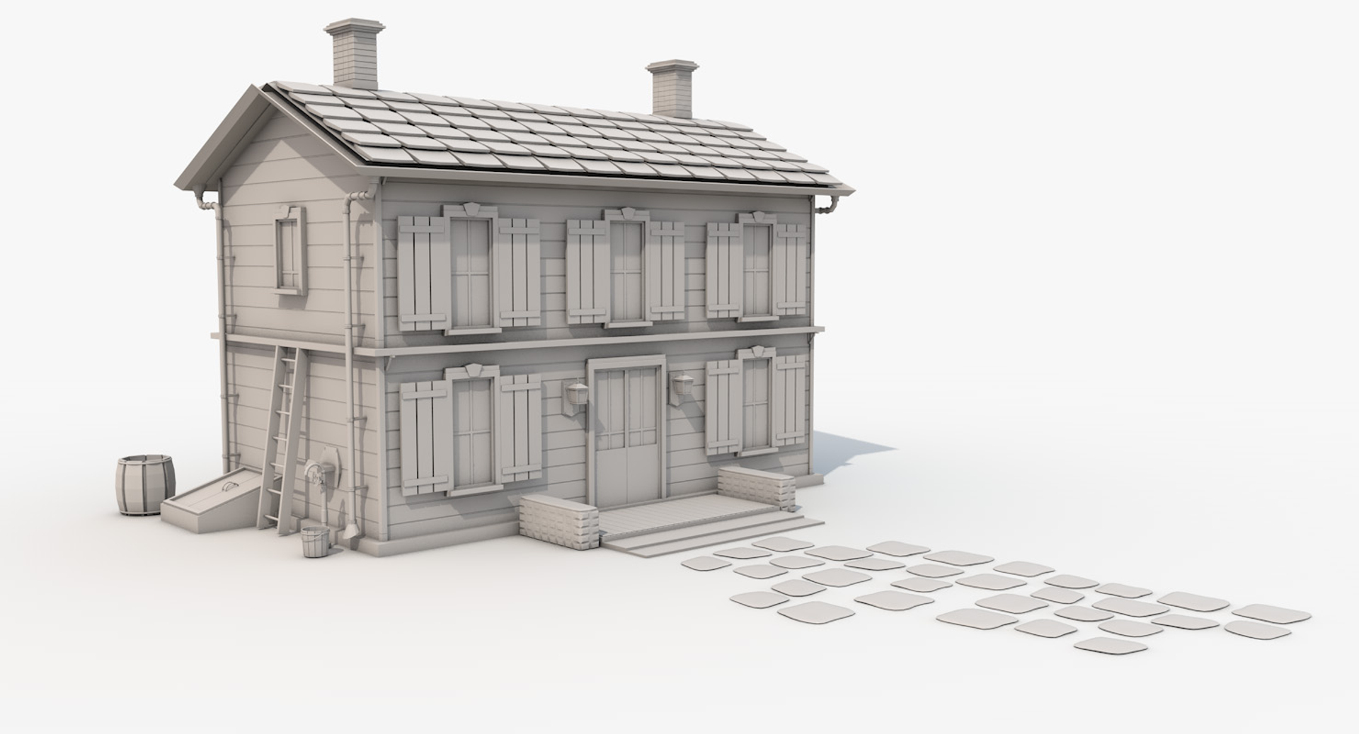 c4d designs story house