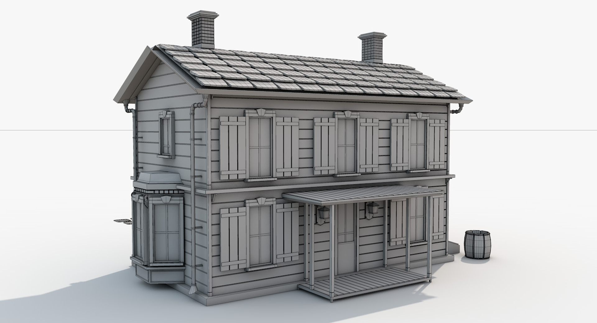 c4d designs story house