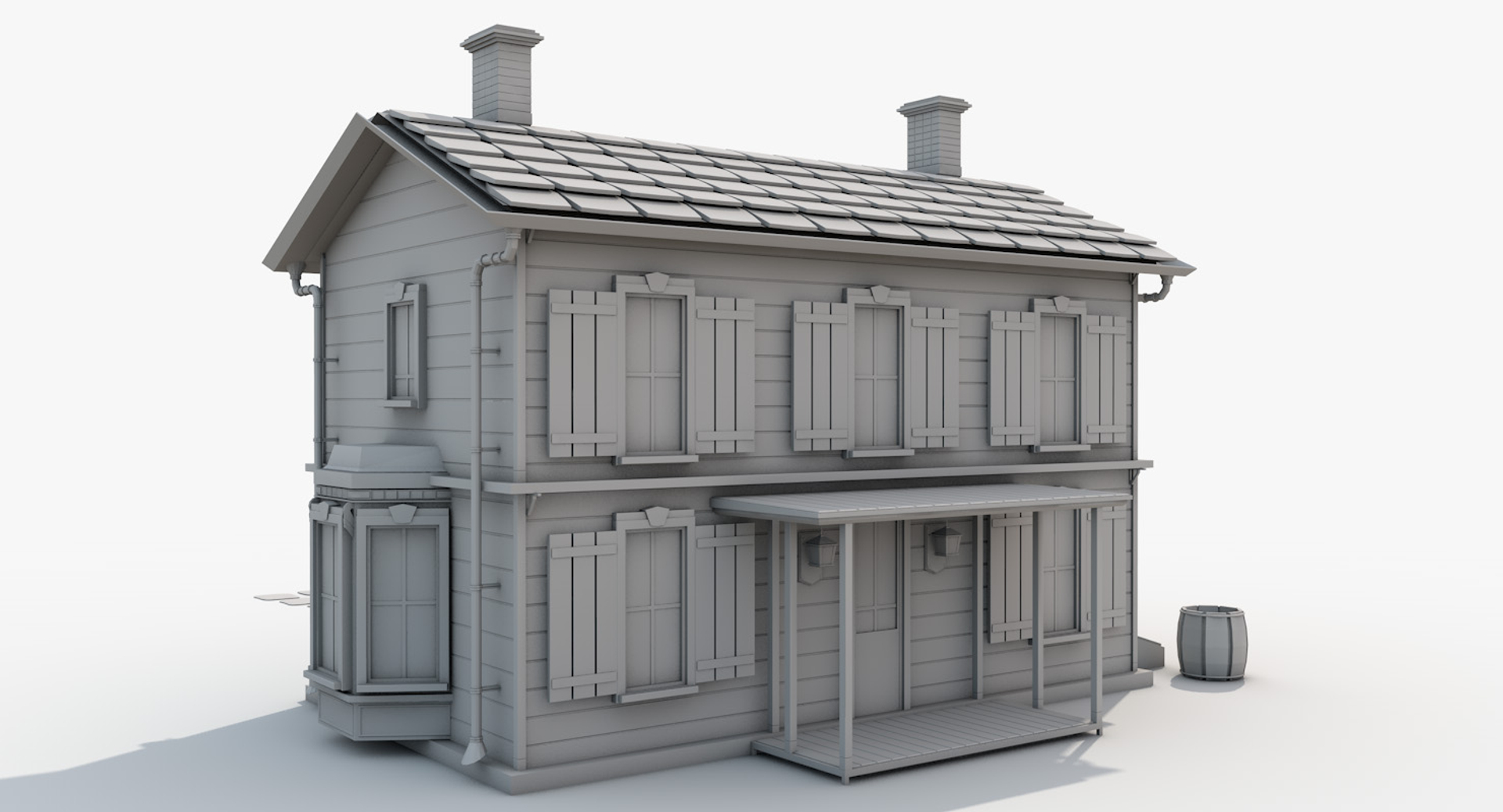 c4d designs story house