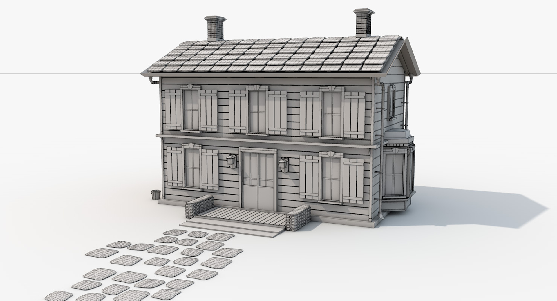 c4d designs story house