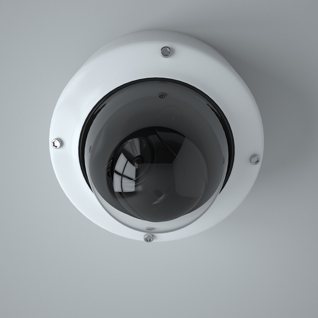 Cctv Dome Camera 3D Model - TurboSquid 1390667