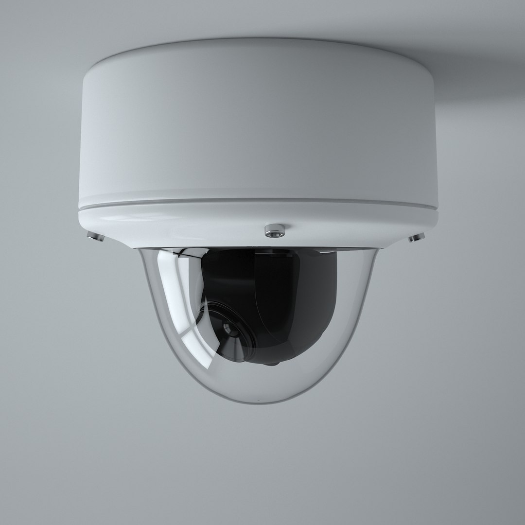 Cctv Dome Camera 3D Model - TurboSquid 1390667