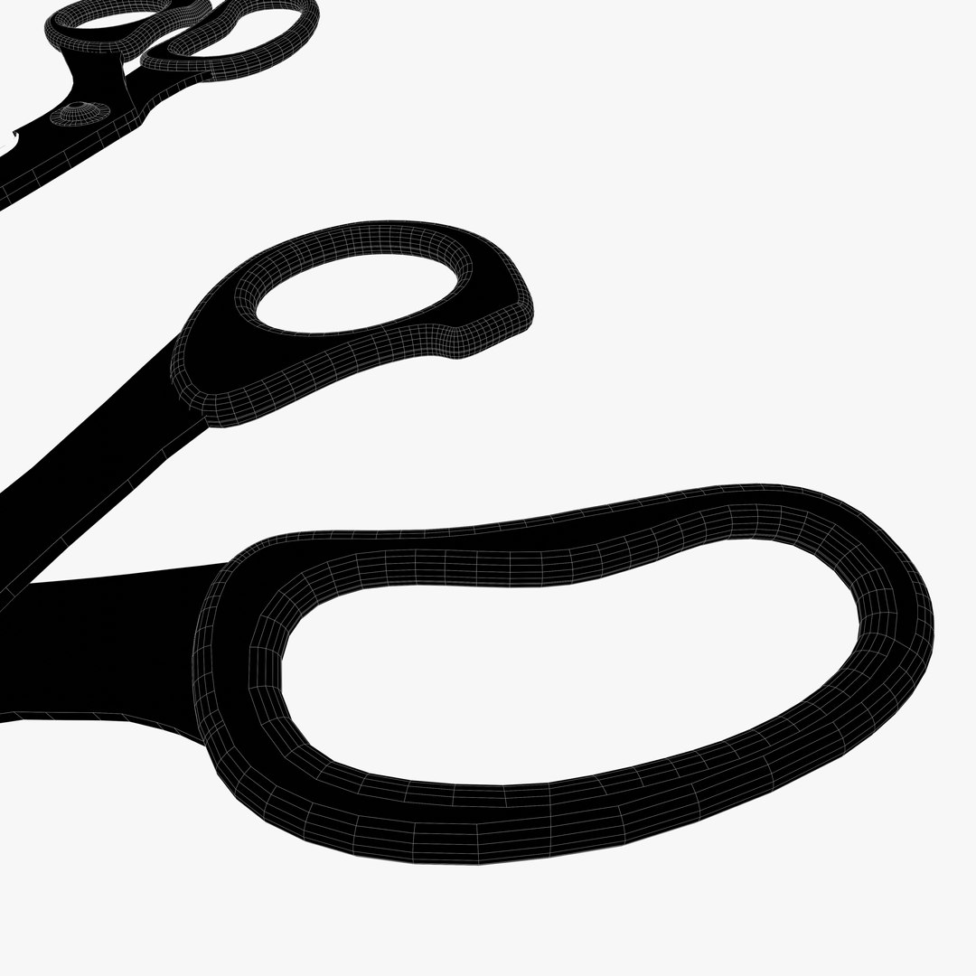 Realistic Scissors High Poly 3D model - TurboSquid 2056733