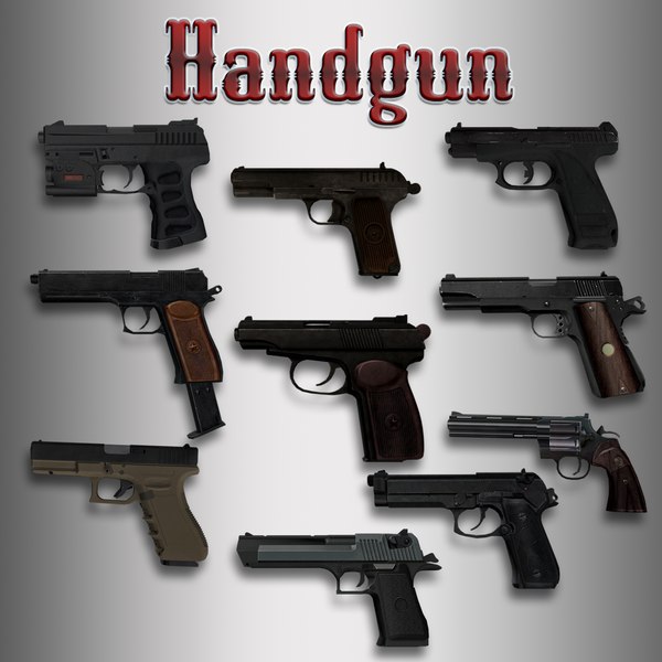 Free Animated 3D Gun Models | TurboSquid