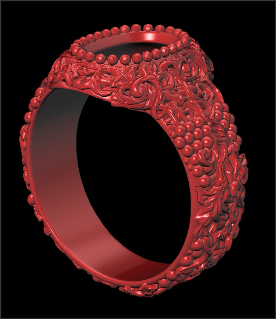 Vine Ring Obj