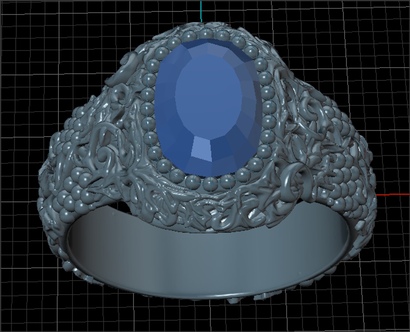 Vine Ring Obj