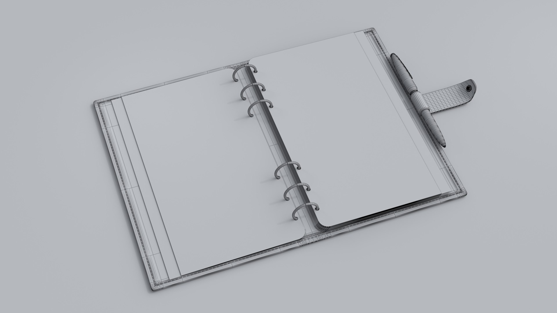 3D Agenda Organizer Model - TurboSquid 1633316