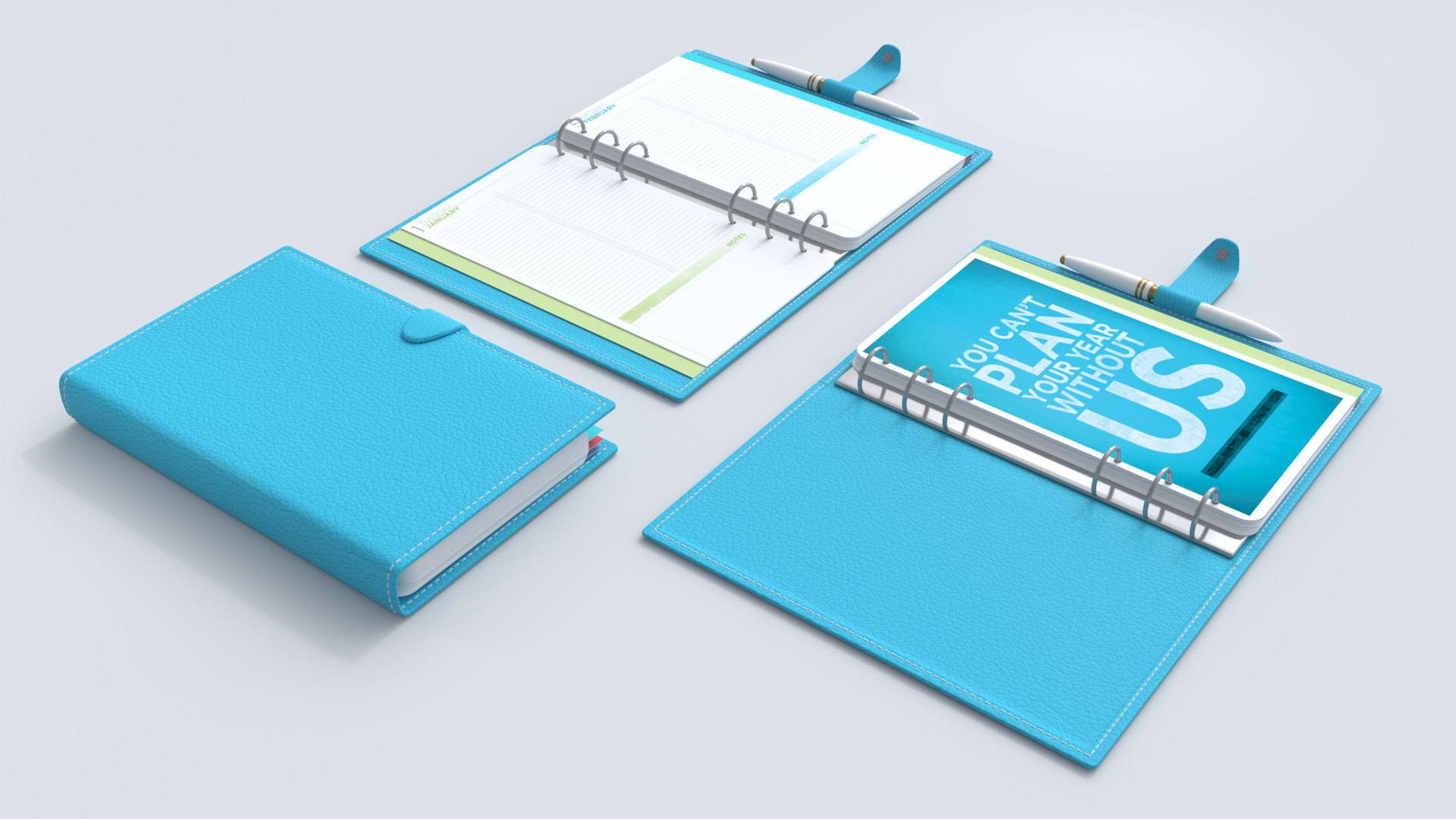 3D Agenda Organizer Model - TurboSquid 1633316