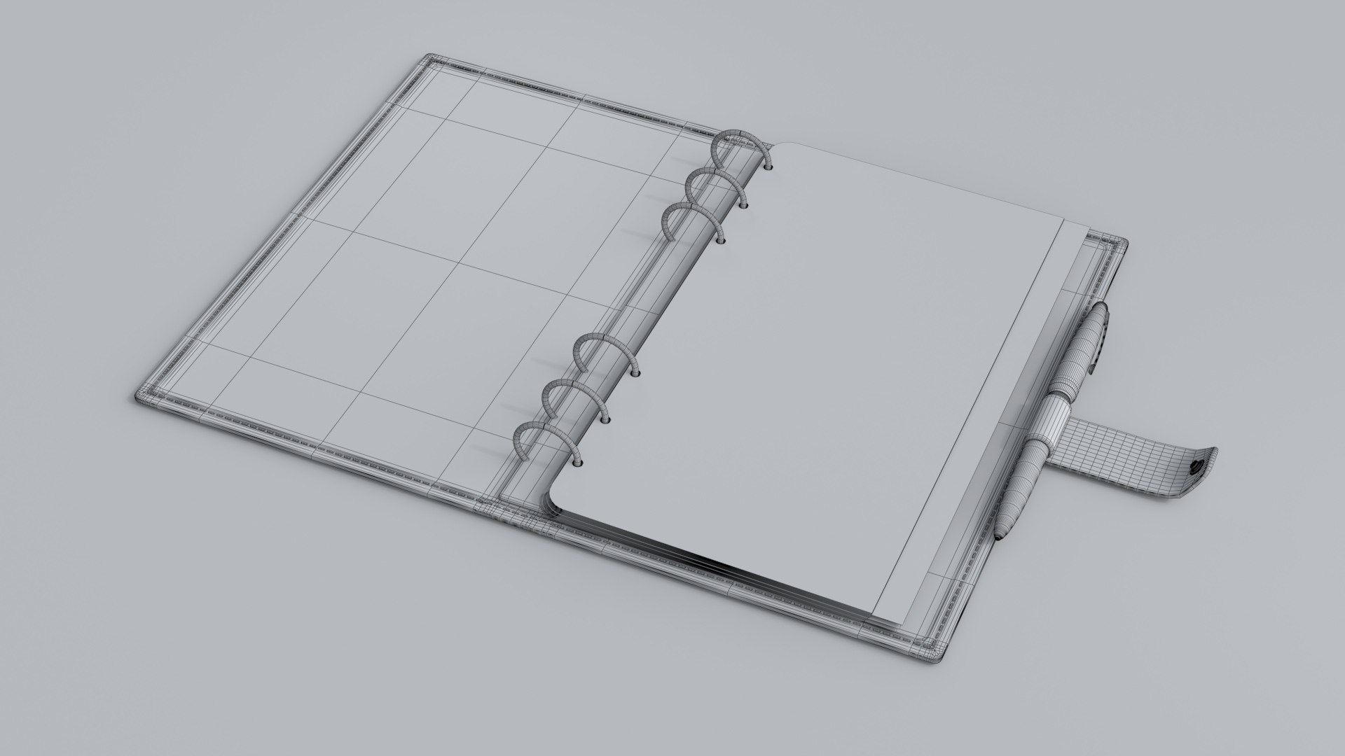 3D Agenda Organizer Model - TurboSquid 1633316