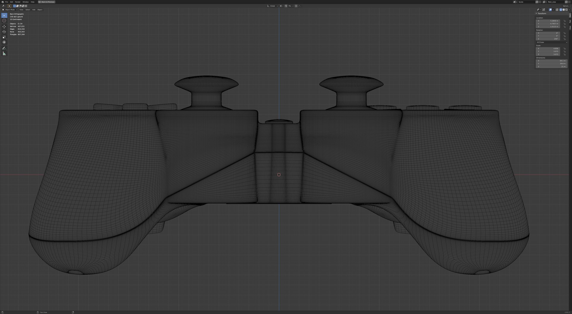 Dualshock Playstation Controller 3D - TurboSquid 1698278