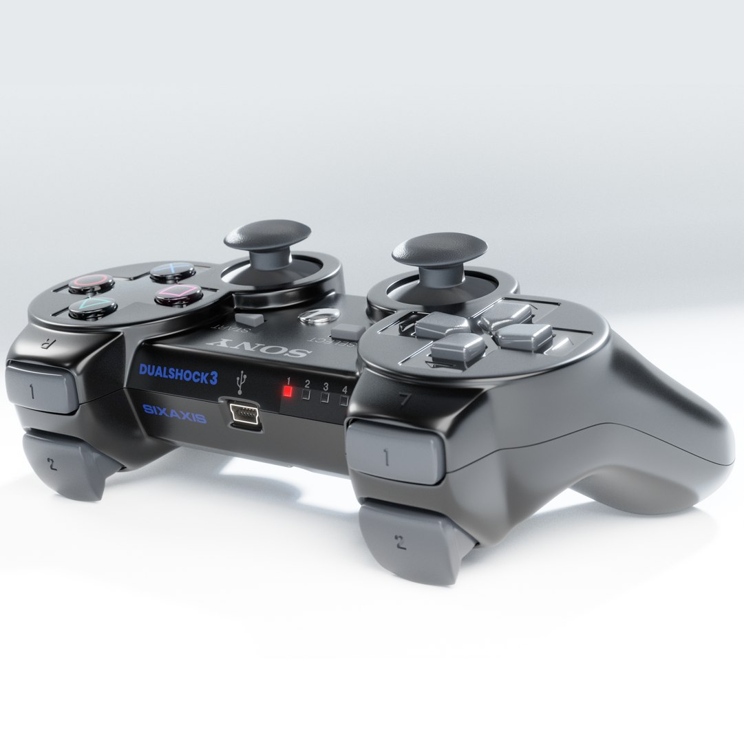 Dualshock Playstation Controller 3D - TurboSquid 1698278