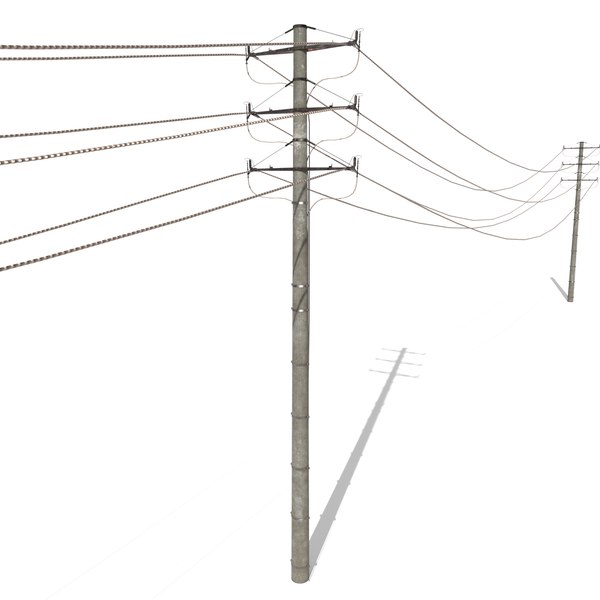 Utility Pole Blender Models for Download | TurboSquid