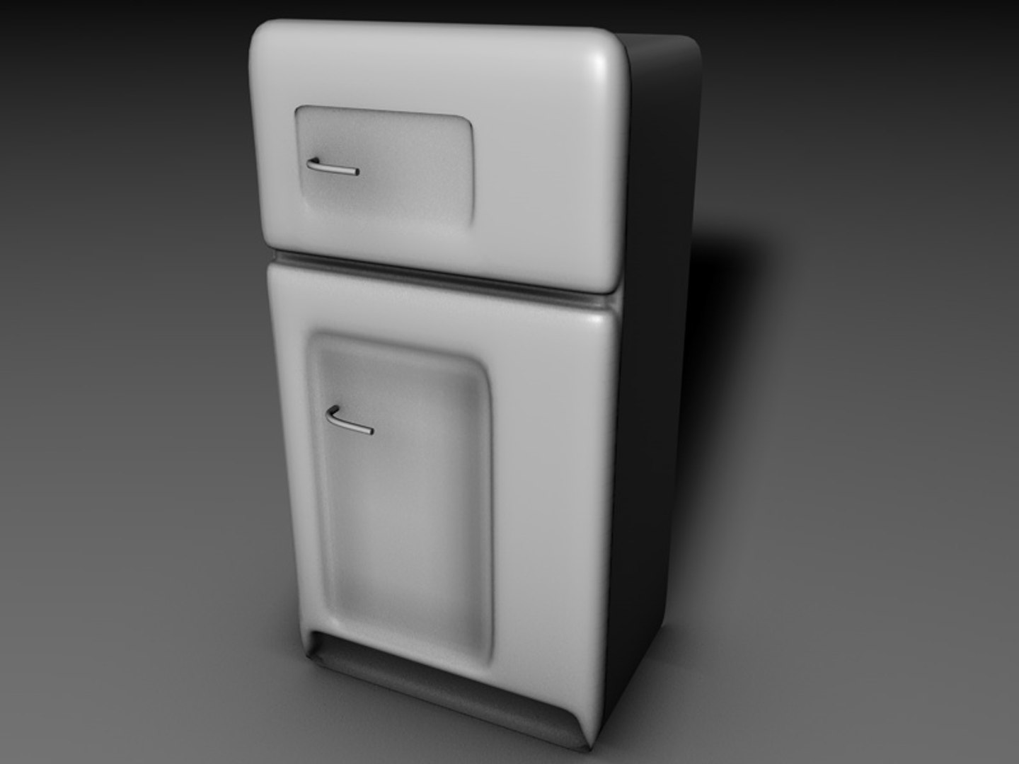 free fridge 3d model