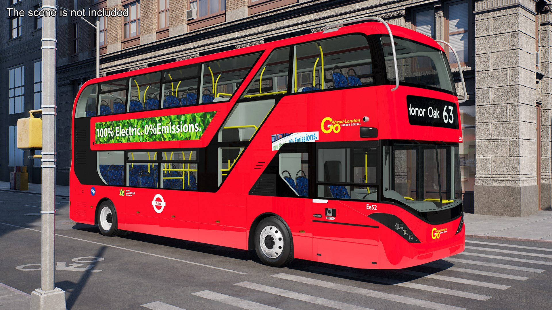 3D Electric Bus Alexander Dennis BYD 500 Simple Interior - TurboSquid 2112890