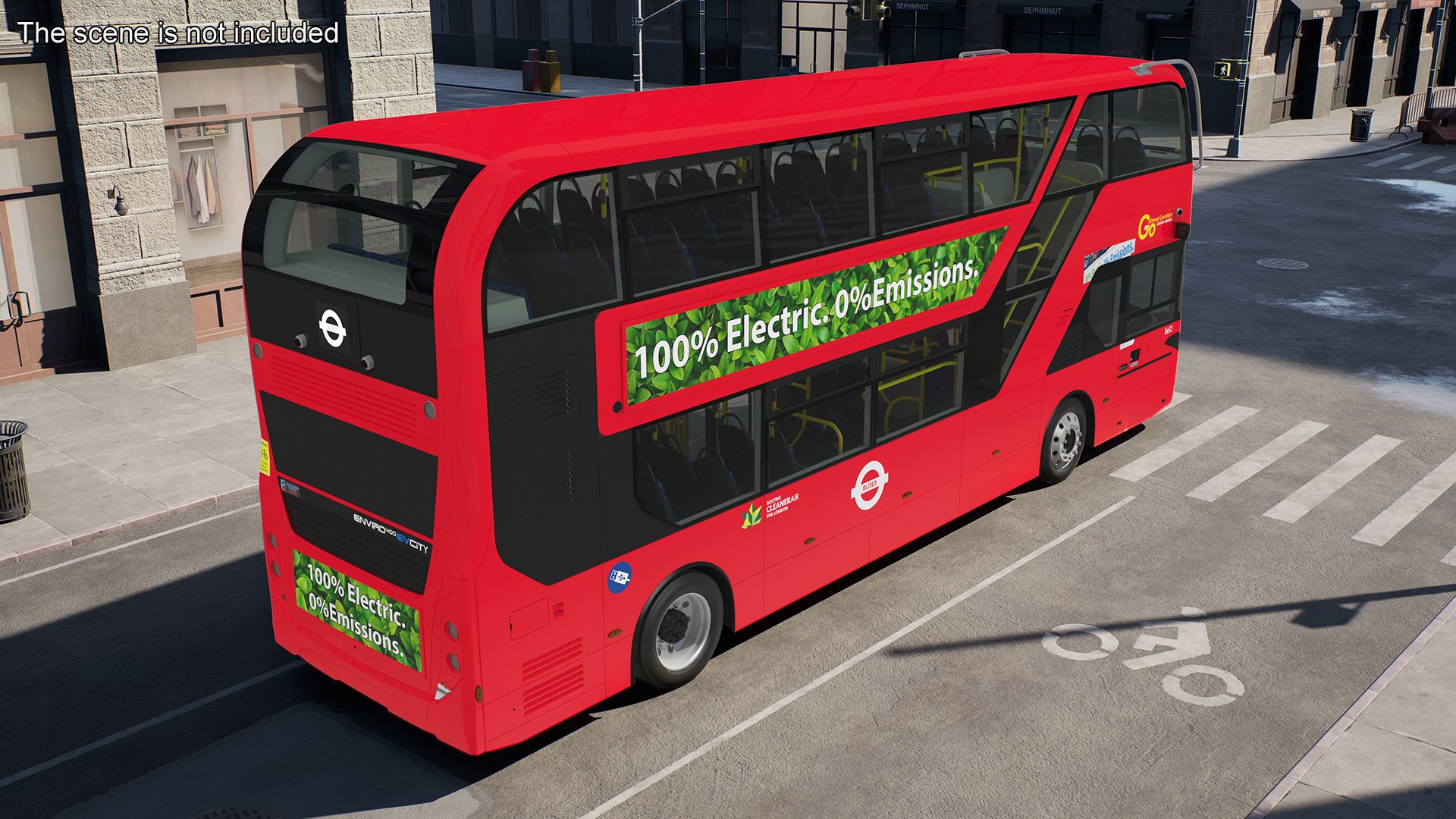 3D Electric Bus Alexander Dennis BYD 500 Simple Interior - TurboSquid ...