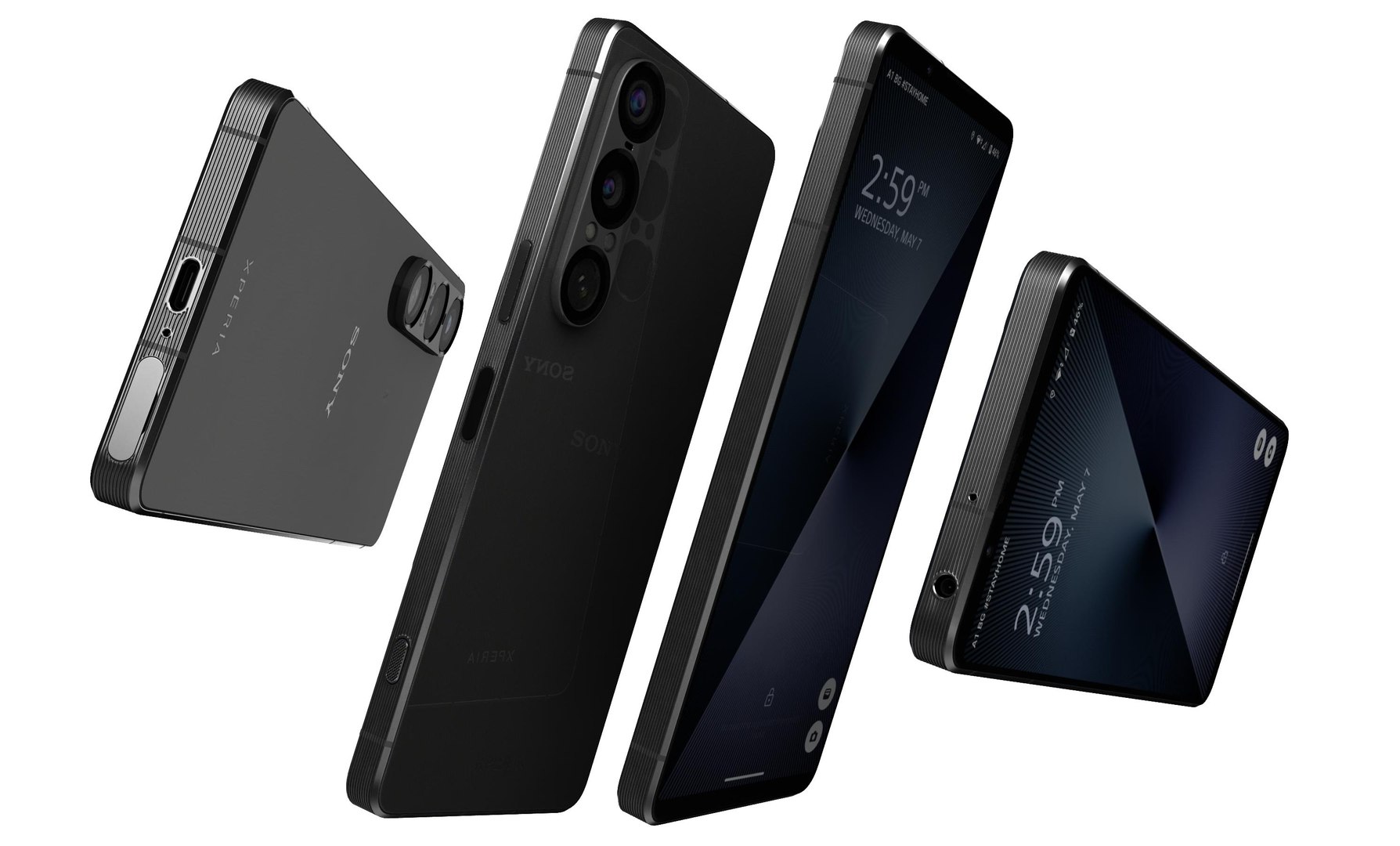 Sony Xperia 1 VII Slate Black 3D Model - TurboSquid 2408518