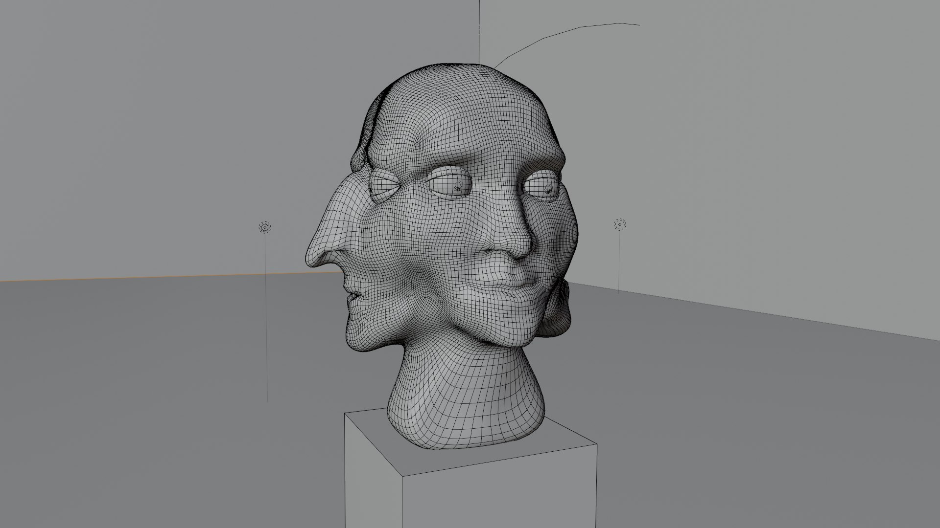 3D model Faces Oracle magic sculpture - TurboSquid 2067312