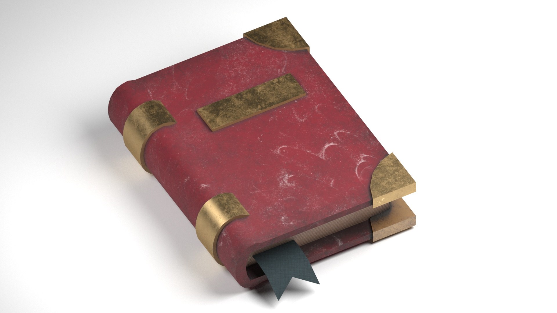 3D Red Old Book Model Asset For Game Low-poly - TurboSquid 2075939