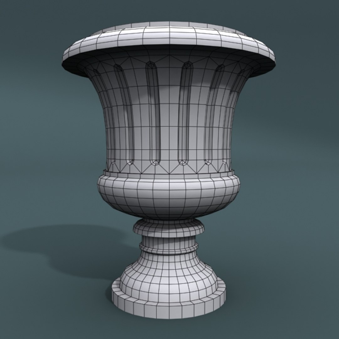 Designed Pottery 3d Model