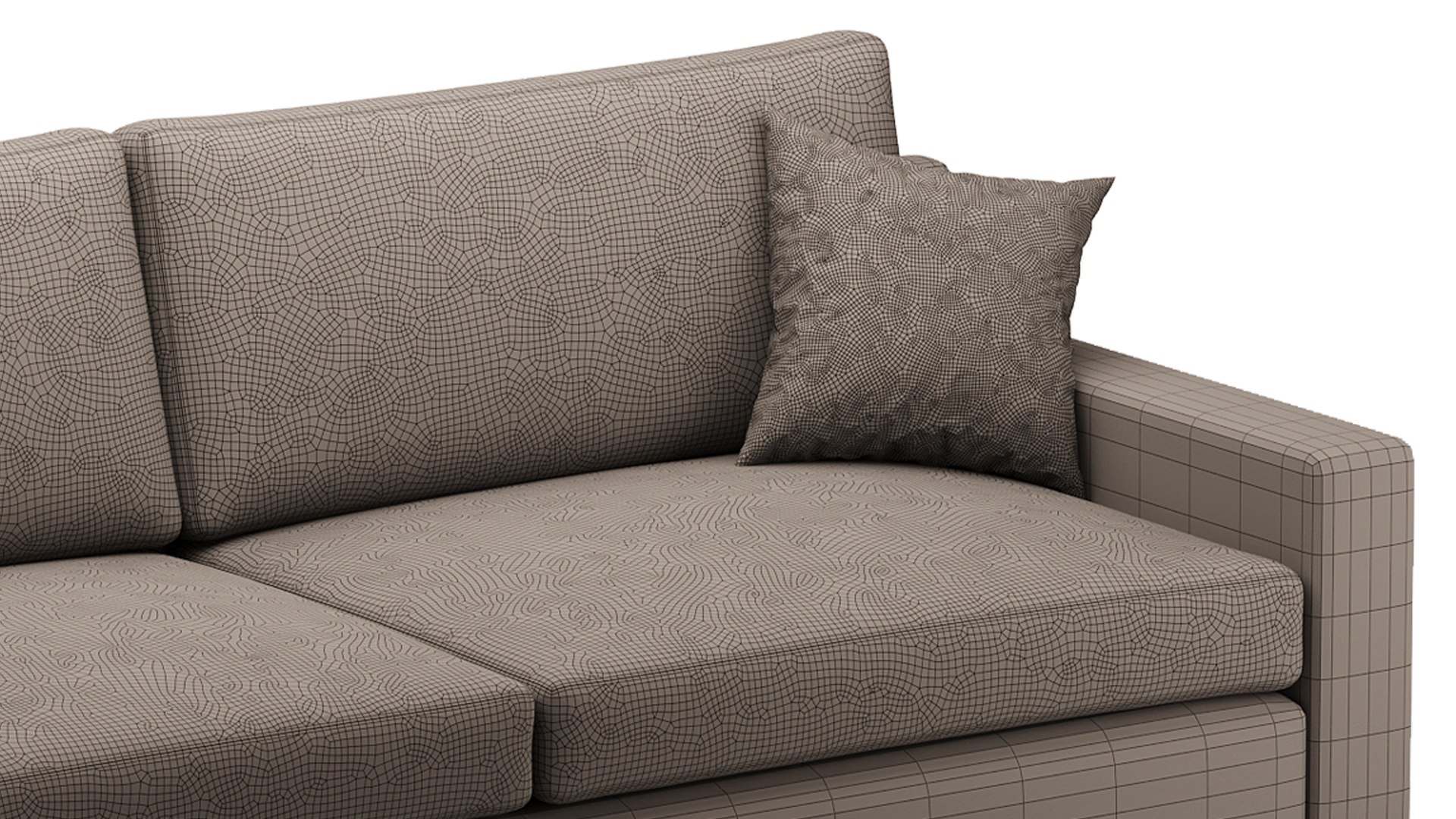 3D Sutton Large Sofa Model - TurboSquid 2301522