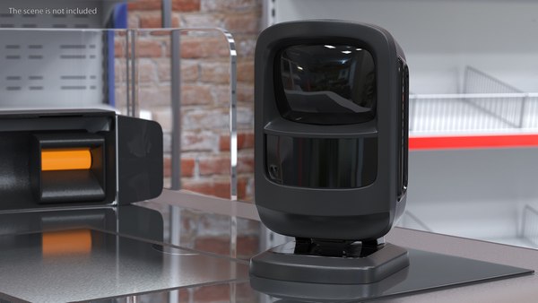 modelo 3d Hands Free Barcode Scanner - TurboSquid 2054864