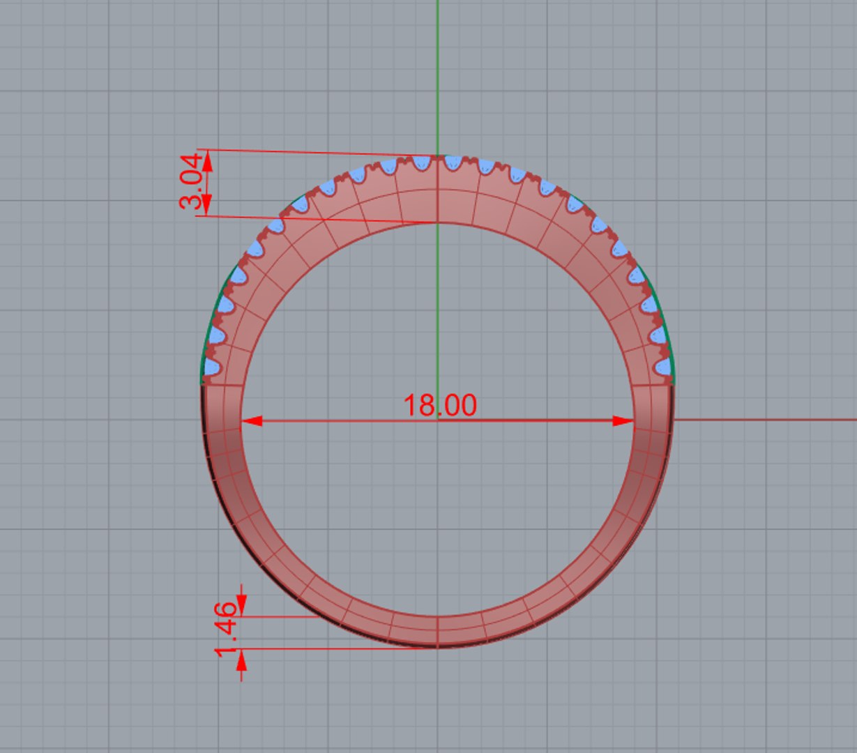 Printed ring 3D model - TurboSquid 1590033
