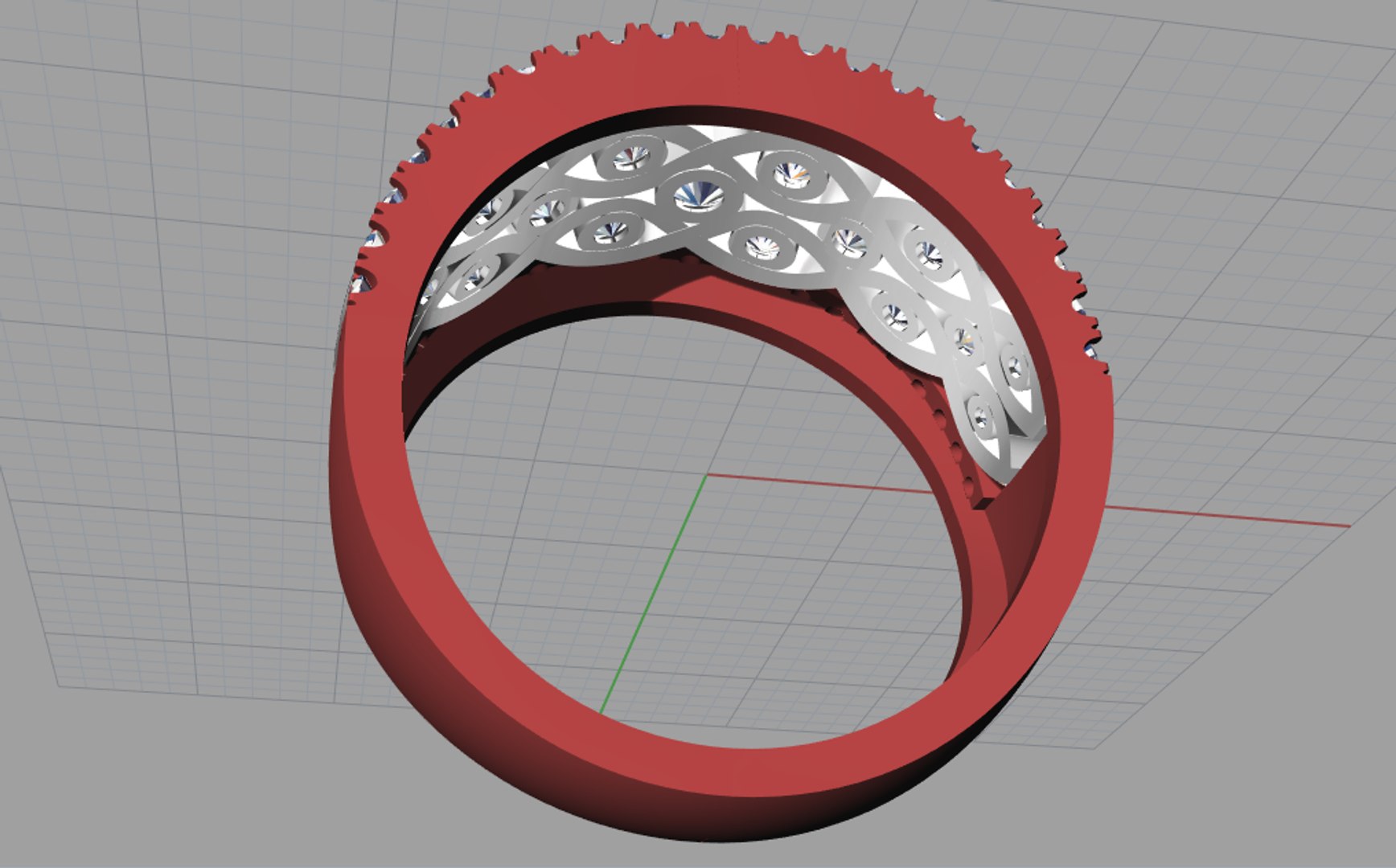 Printed ring 3D model - TurboSquid 1590033