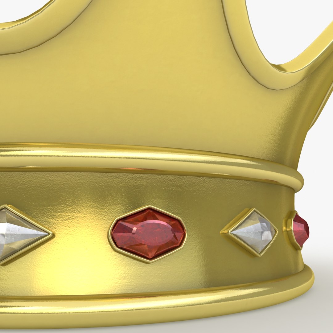 realistic crown 2 3d max