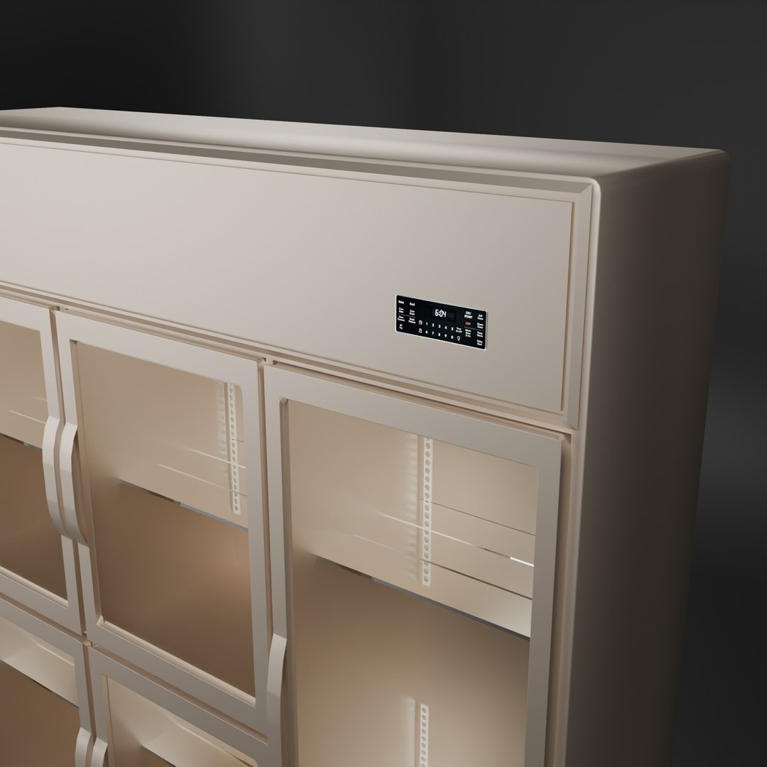 Commercial Restaurant Refrigeration 3D Model - TurboSquid 2281944