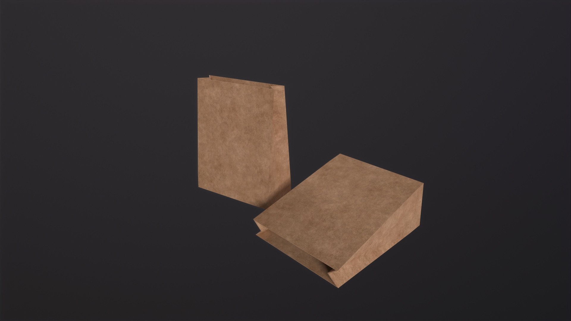Paper Bag Model - TurboSquid 2127807